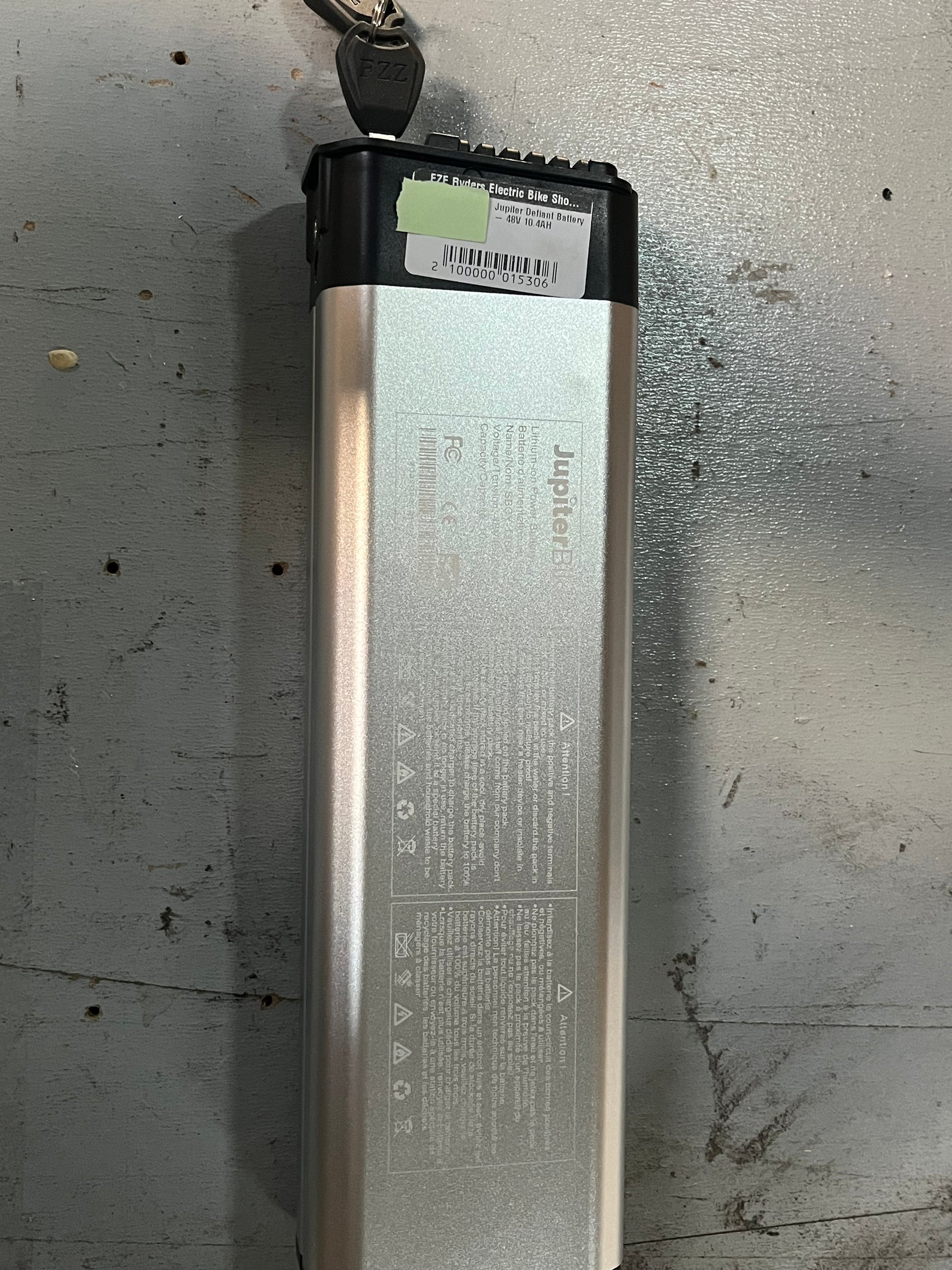 JupiterBike Defiant Spare Battery – Coastal Cruiser Bikes